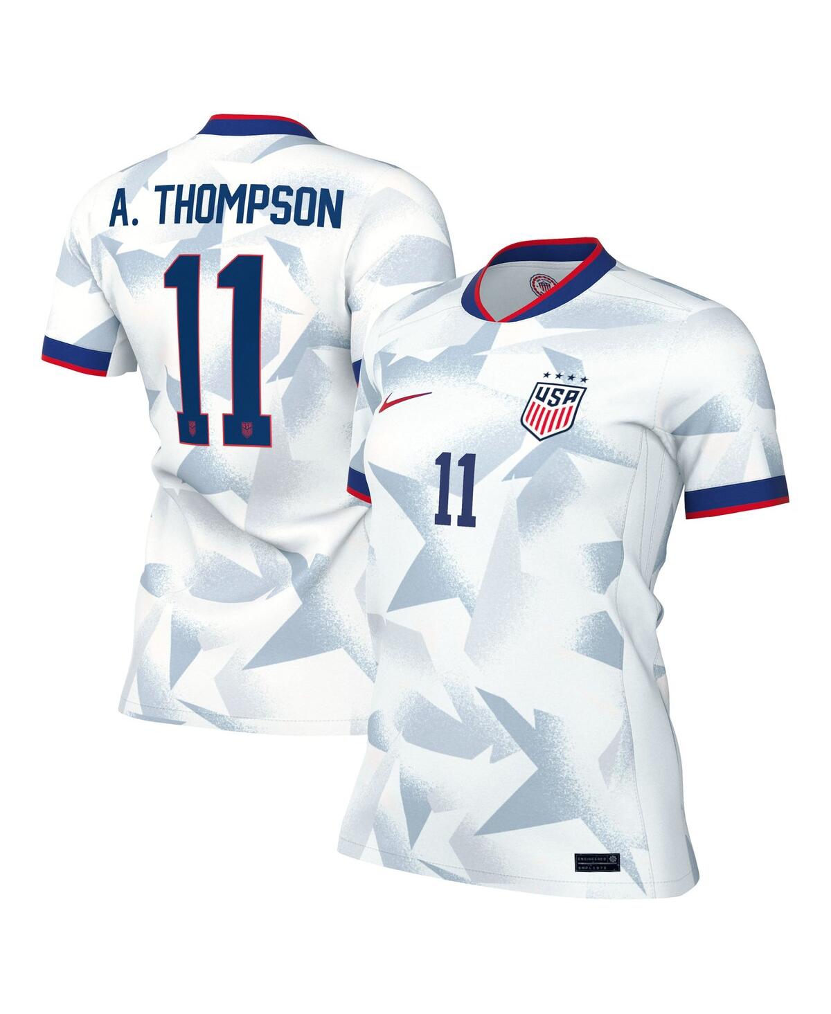 Click here for Nike Womens Alyssa Thompson White Uswnt 2025 Home... prices