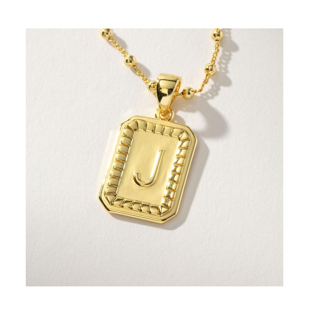 Click here for Uncommon James 14k Gold-Plated Sur Initial Necklac... prices