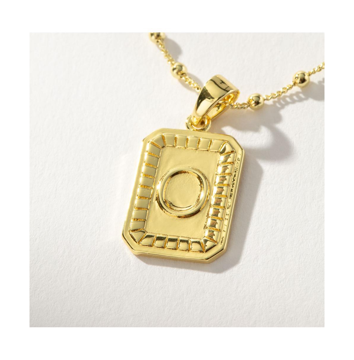 Click here for Uncommon James 14k Gold-Plated Sur Initial Necklac... prices