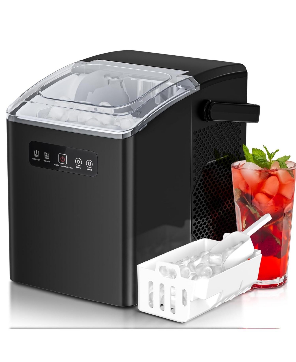 Click here for Cowsar Countertop Ice Maker Portable Ice Machine w... prices
