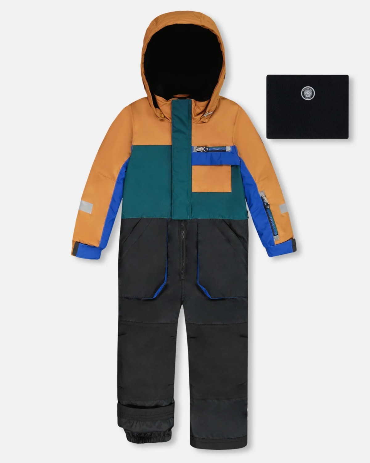 Click here for Deux par Deux Boy One-Piece Play Snowsuit Colorblo... prices