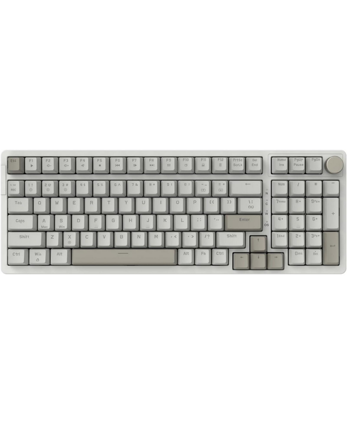 Click here for Wireless Gaming Keyboard Knob Control Bt/2.4G Wire... prices