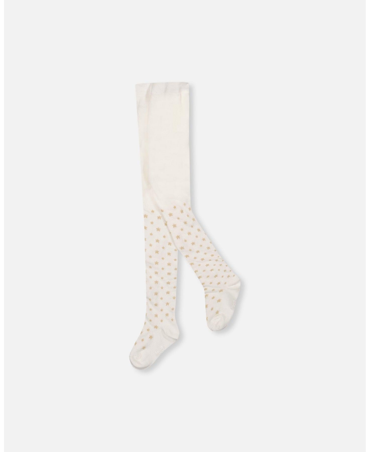 Click here for Deux par Deux Baby Girl Knit Tights Off-White with... prices