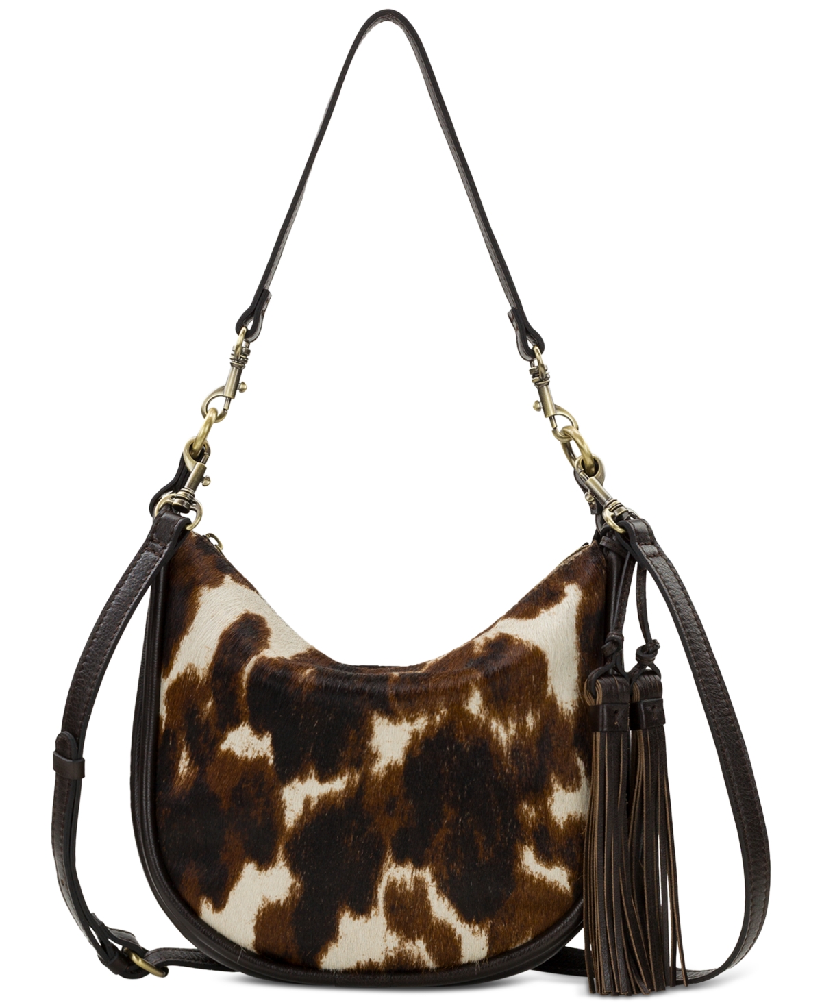 Click here for Patricia Nash Calanna Calf Hair Small Hobo Bag - C... prices