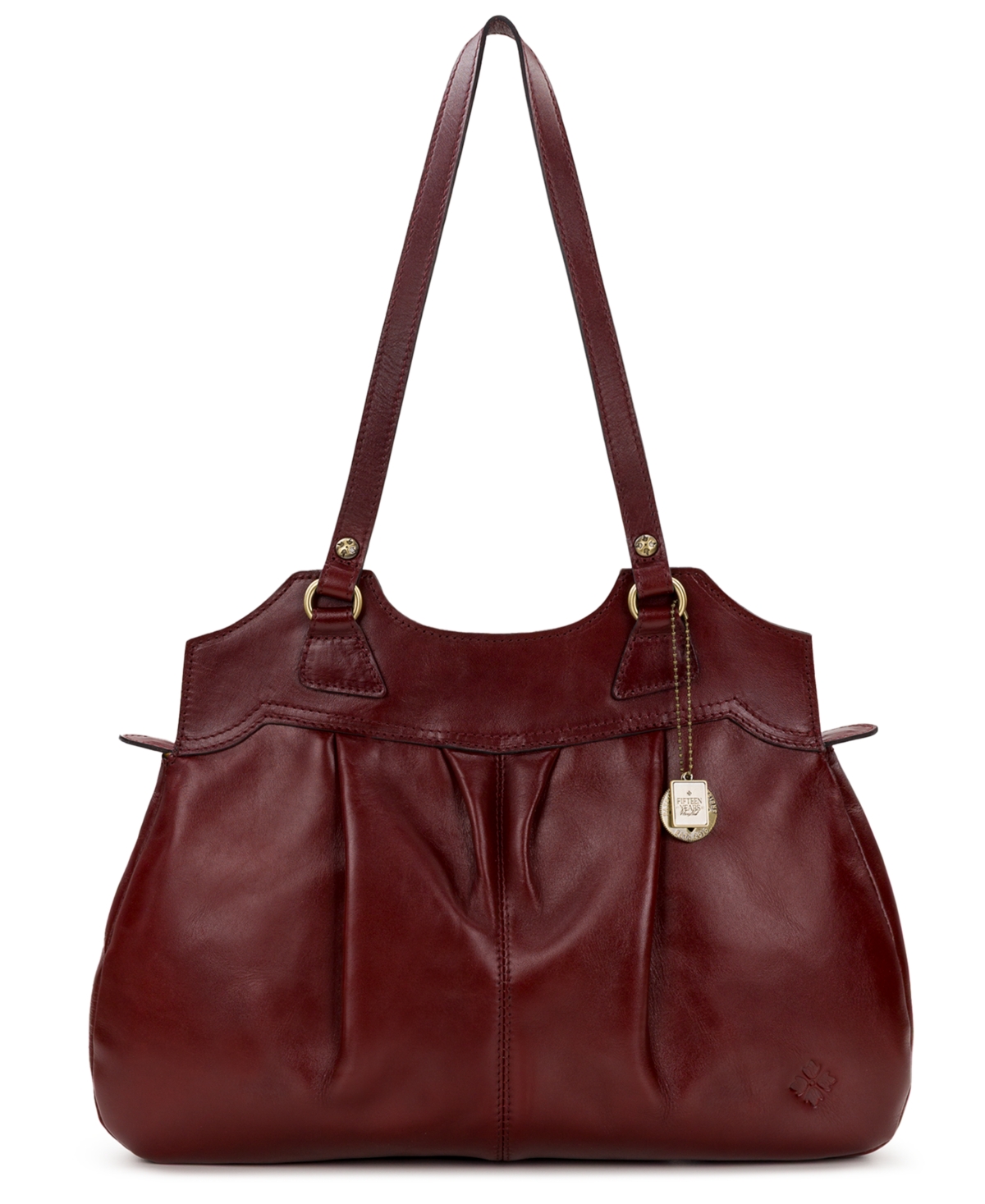 Click here for Patricia Nash Napoli Extra Large Satchel - Oxblood prices