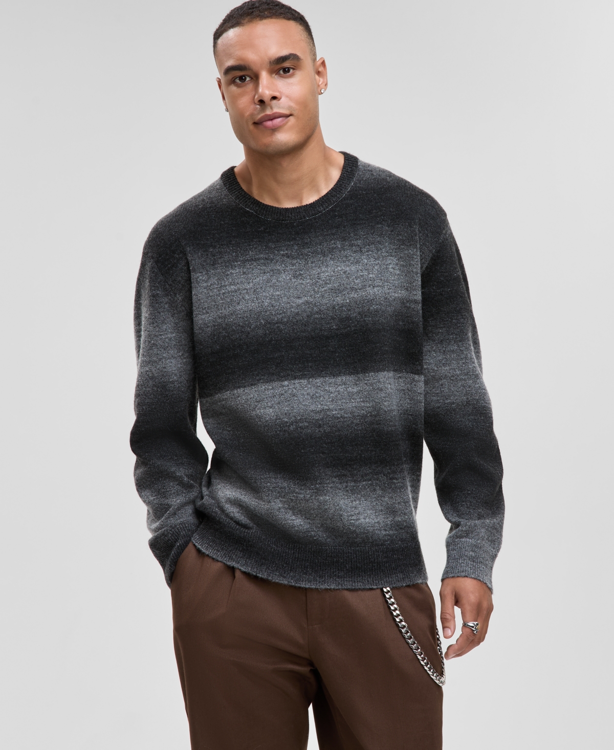 Click here for Mode of One Mens Relaxed-Fit Ombre Crewneck Sweate... prices