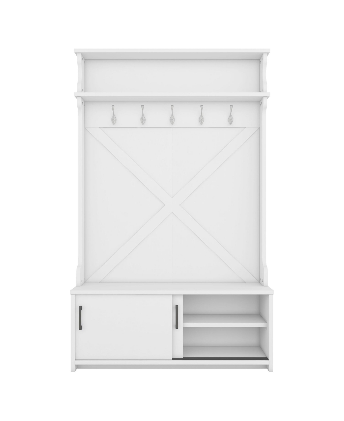 Click here for Vanirror 3-in-1 Entryway Hall Tree Storage Bench w... prices