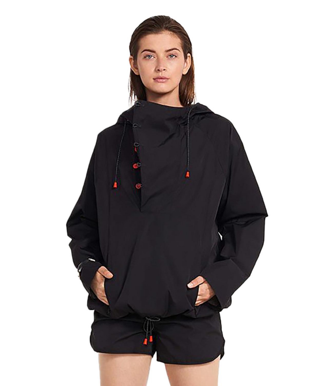 Click here for Ansea The Anorak Jacket - Black prices