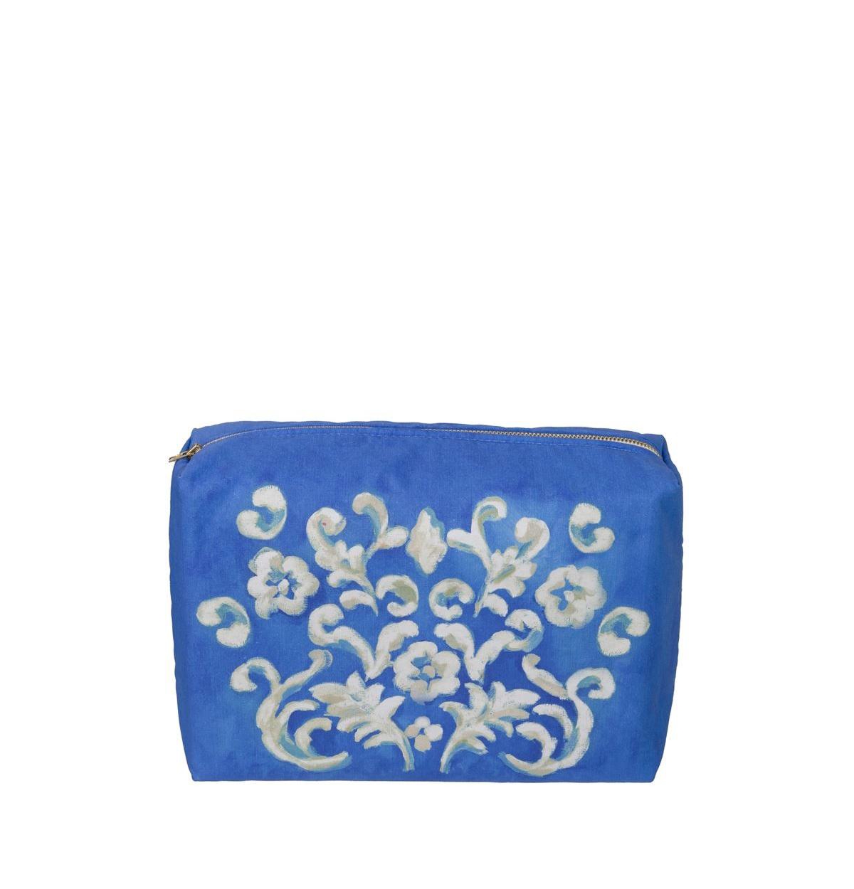 Click here for Isolotto Cobalt Small Toiletry Bag - Blue  white prices