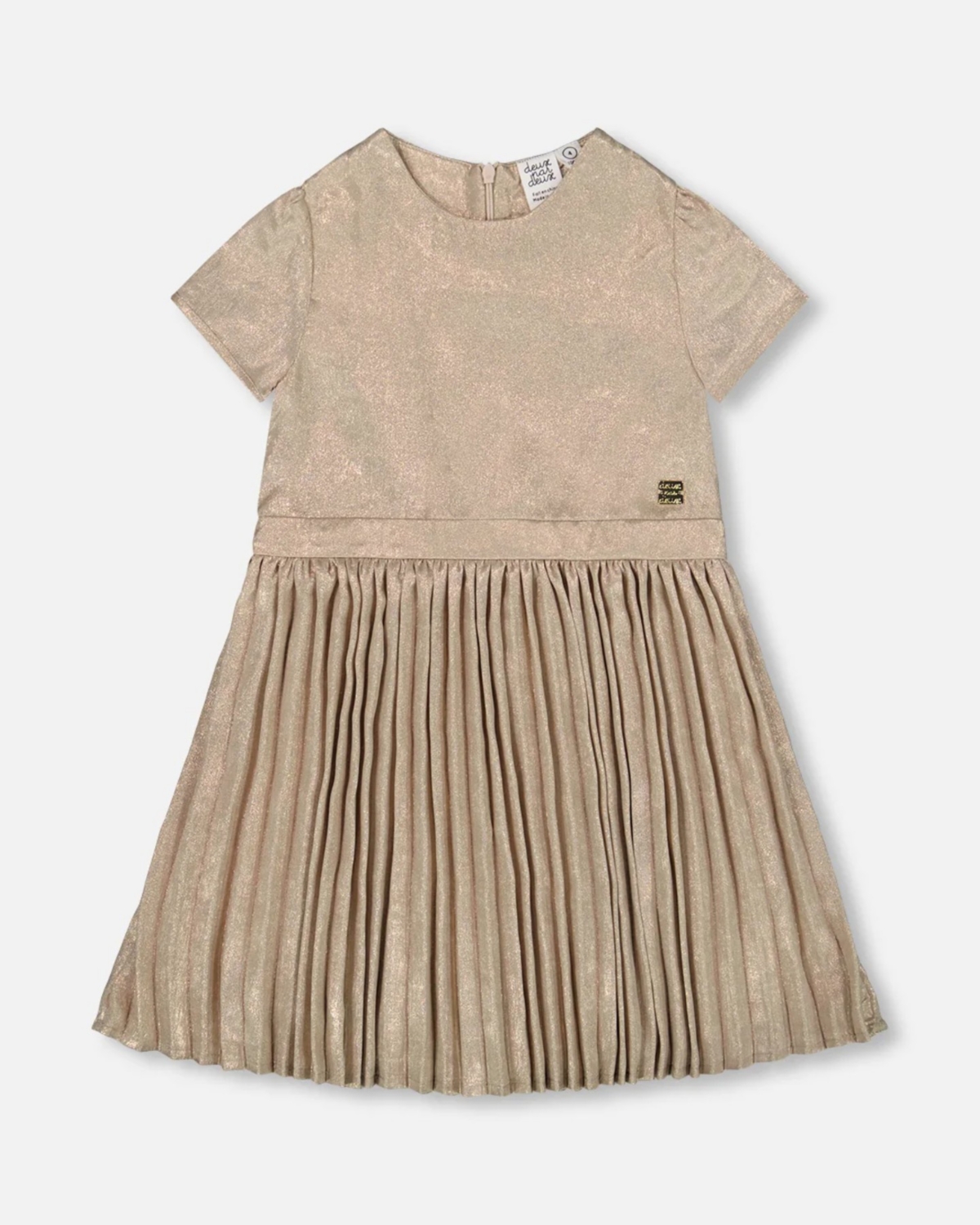 Click here for Deux par Deux Big Girls Short Sleeve Dress with Pl... prices