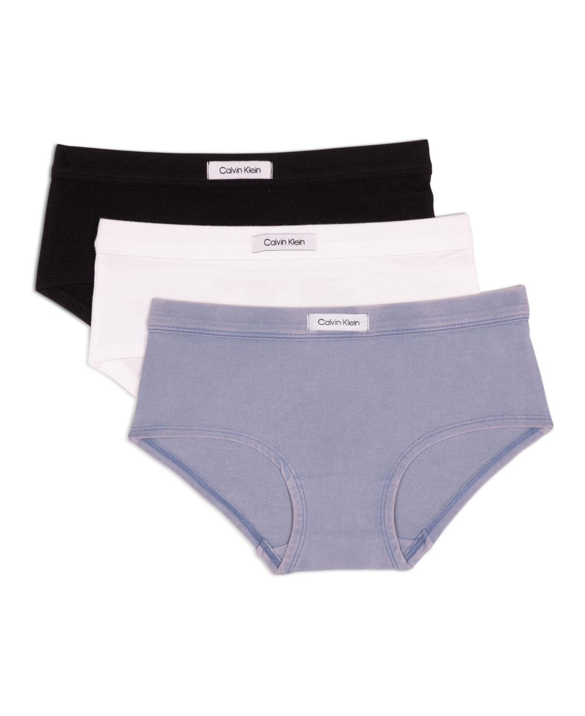 Click here for Calvin Klein Big Girls 3-Pack Tab Logo Hipster - B... prices