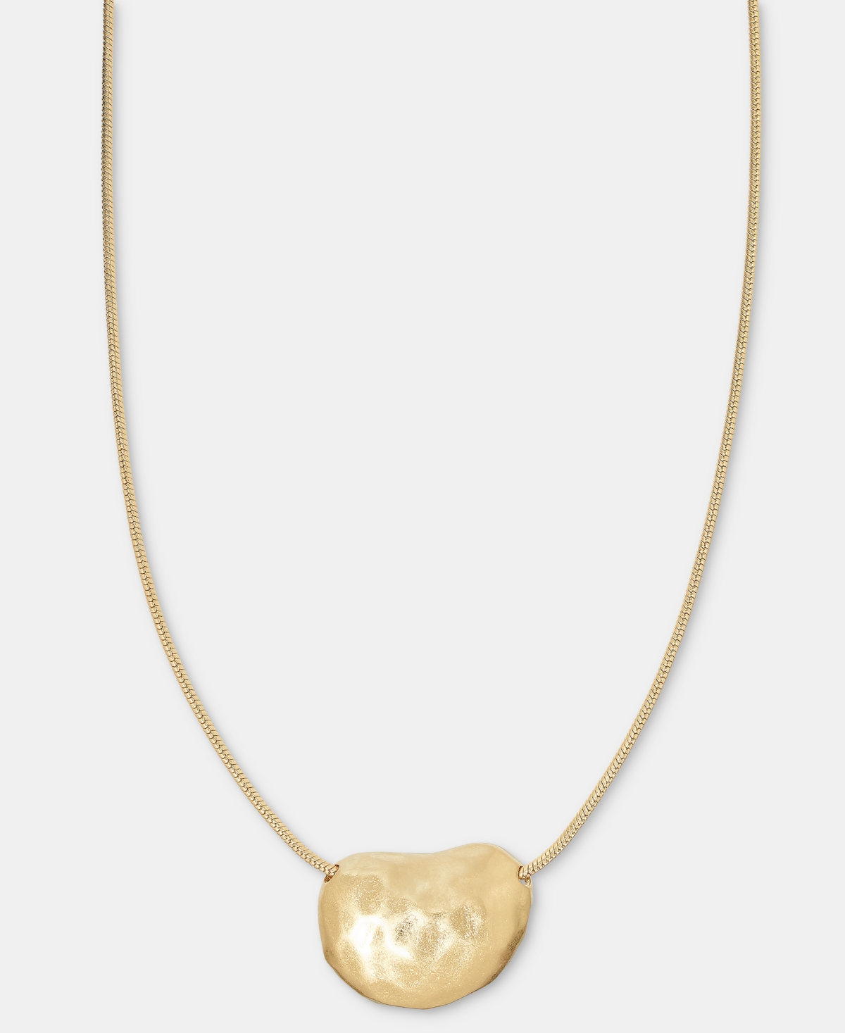 Click here for Style & Co Sculptural Nugget Pendant Necklace  32... prices
