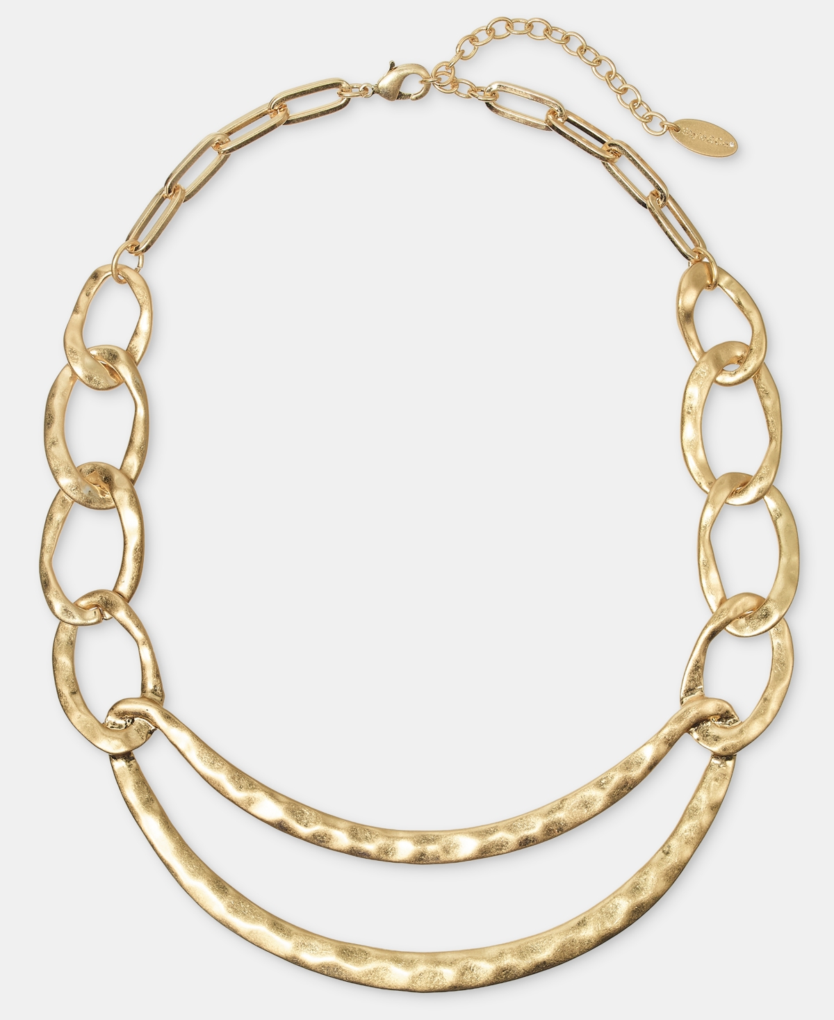 Click here for Style & Co Hammered Link Statement Necklace  16 +... prices