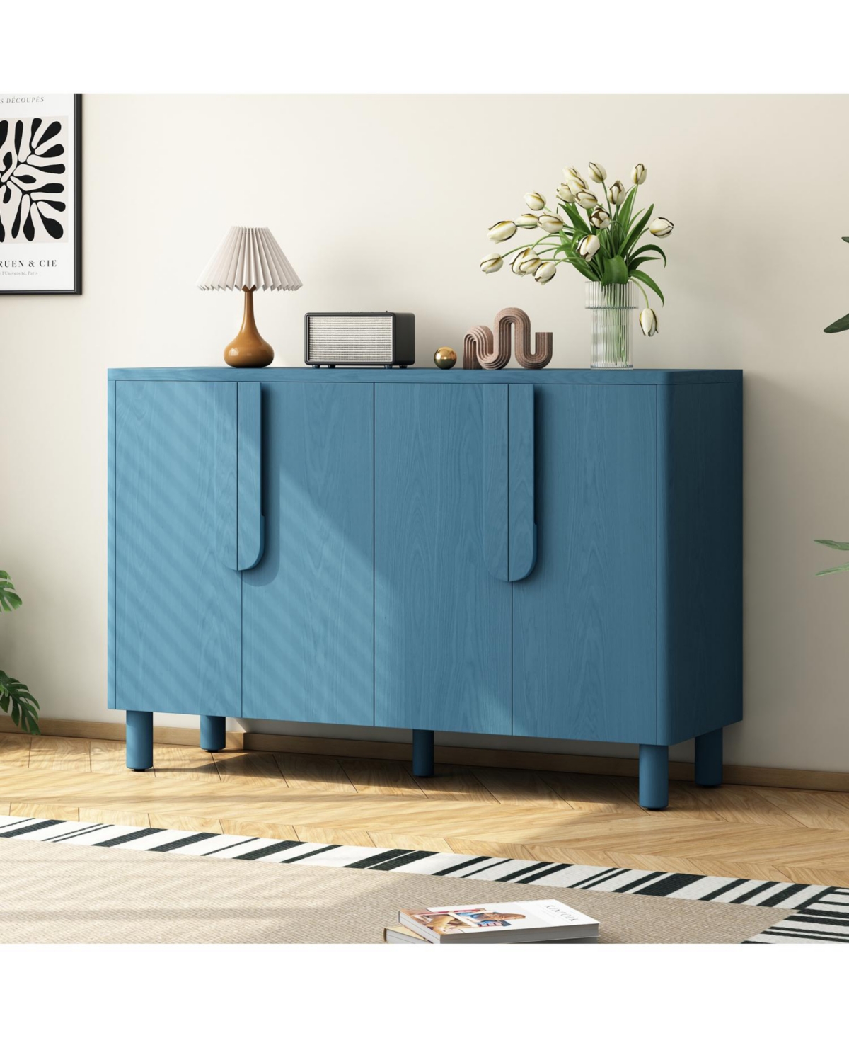 Click here for Streamdale Furniture Wood Buffet Cabinet with Arc... prices