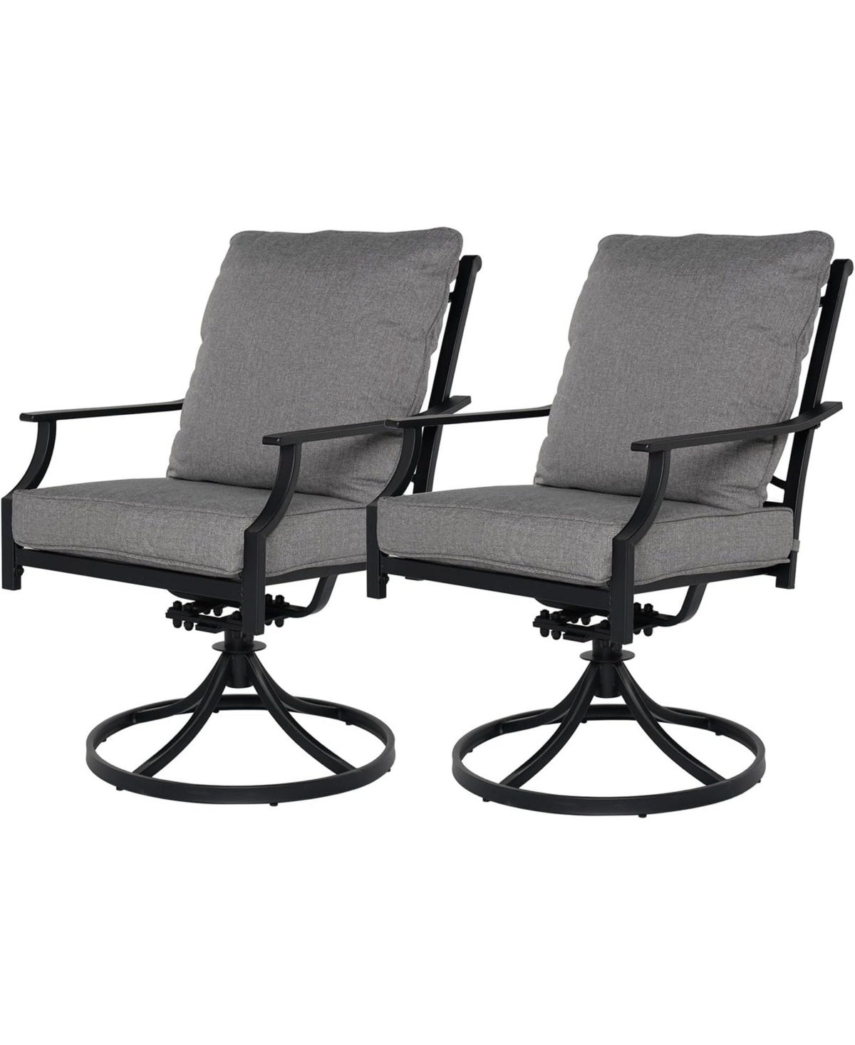 Click here for Mondawe Outdoor Lounge Chair Rust Proof Steel Fram... prices