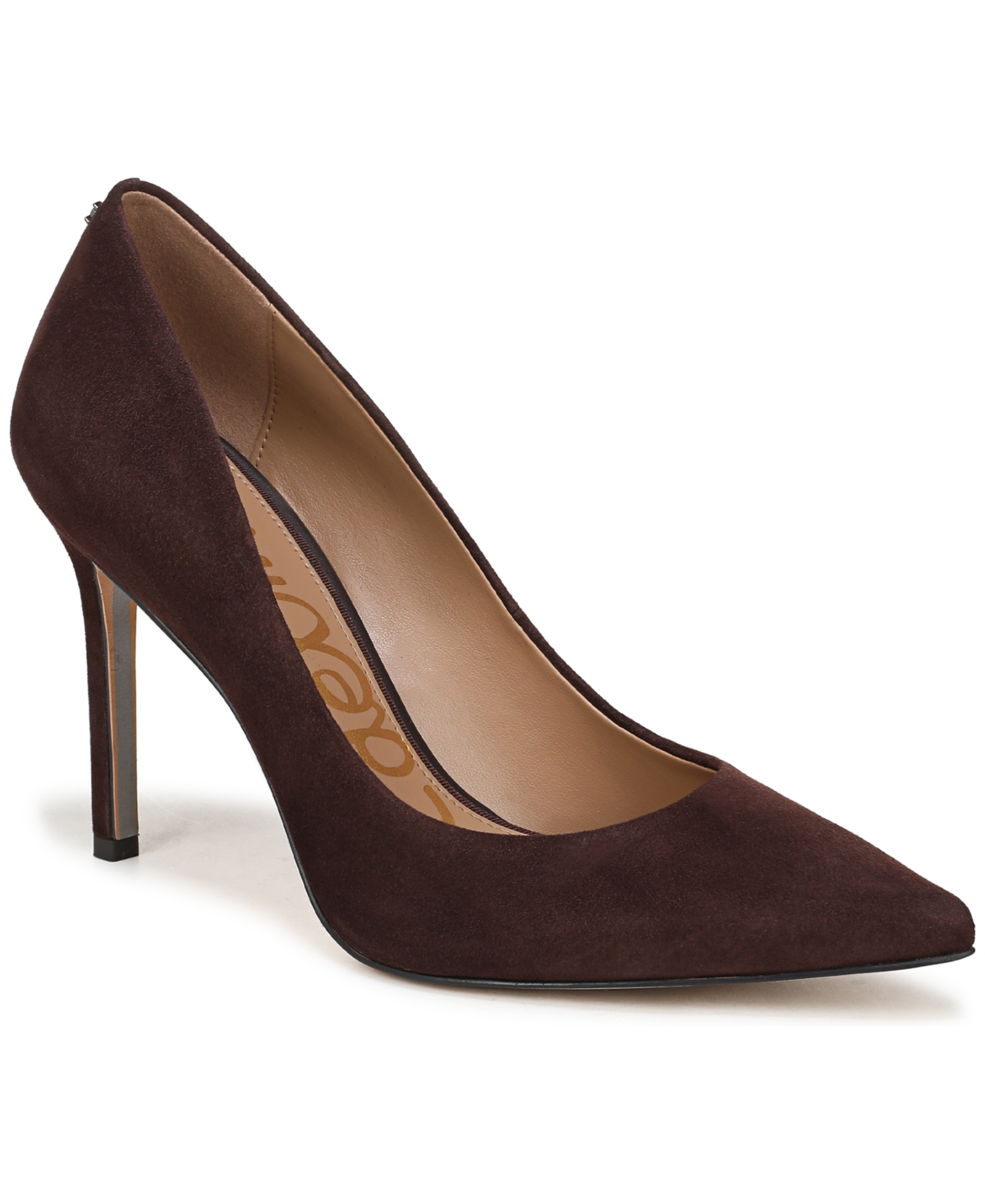 Click here for Sam Edelman Womens Hazel Pumps - Cafe Noir Suede prices