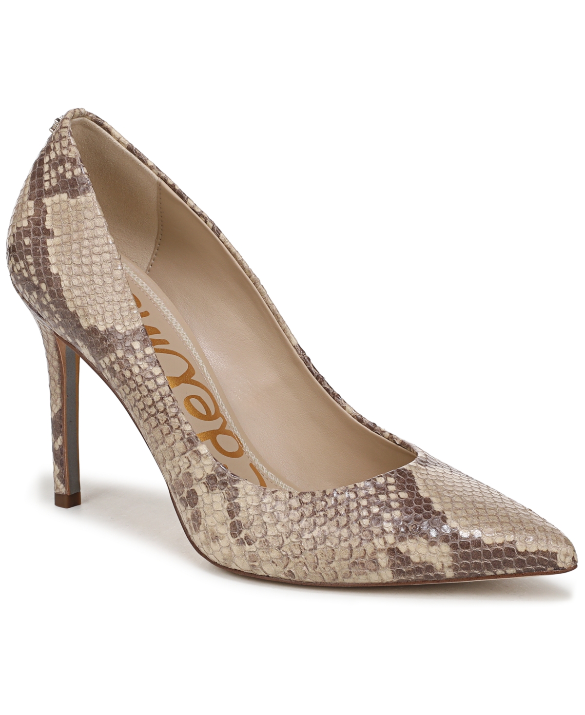 Click here for Sam Edelman Womens Hazel Pumps - Sesame Leather prices