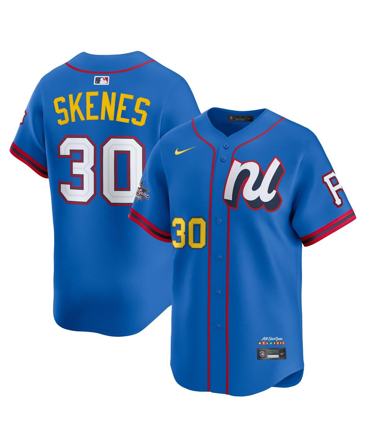 Click here for Nike Mens Paul Skenes Blue National League 2025 Al... prices