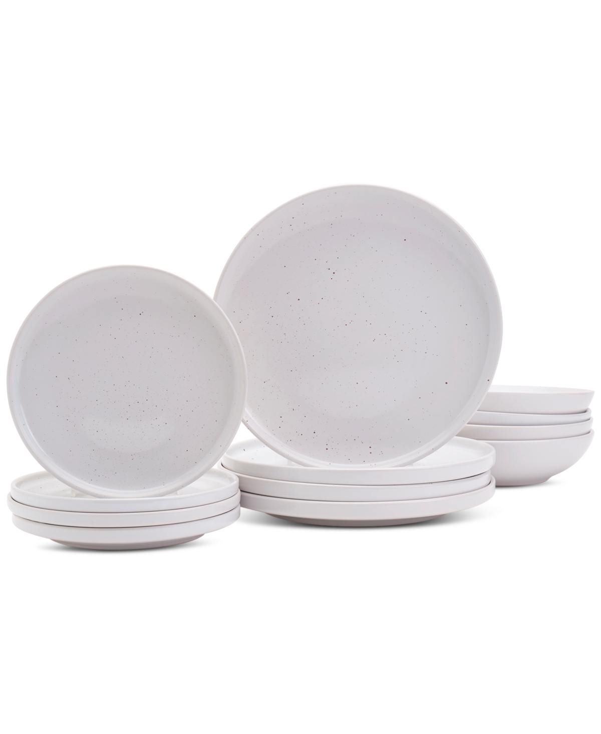 Click here for Haven Modern Speckle White 12 Pc. Dinnerware Set... prices