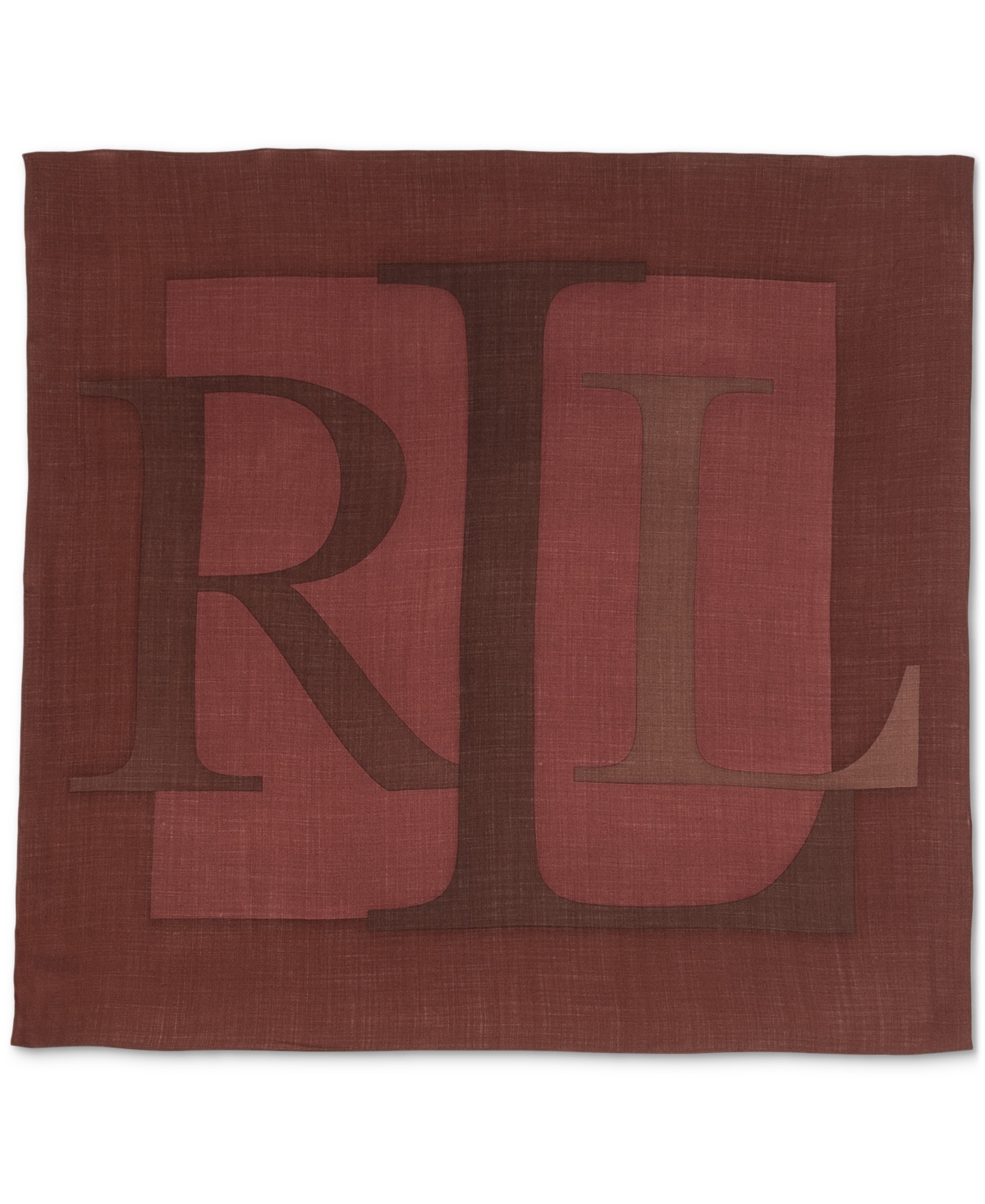 Click here for Lauren Ralph Lauren Logo Square Scarf - 690 Pinot... prices