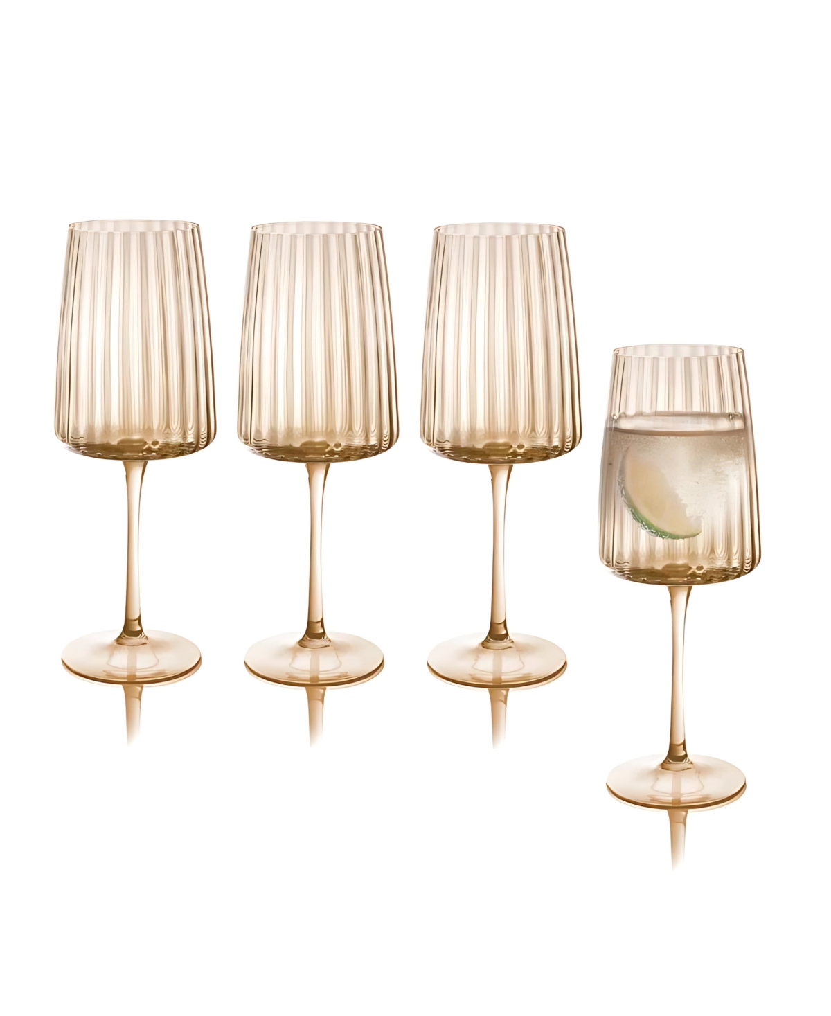Click here for Qualia Glass Modern Ap Wine Glasses  Set of 4 - Am... prices