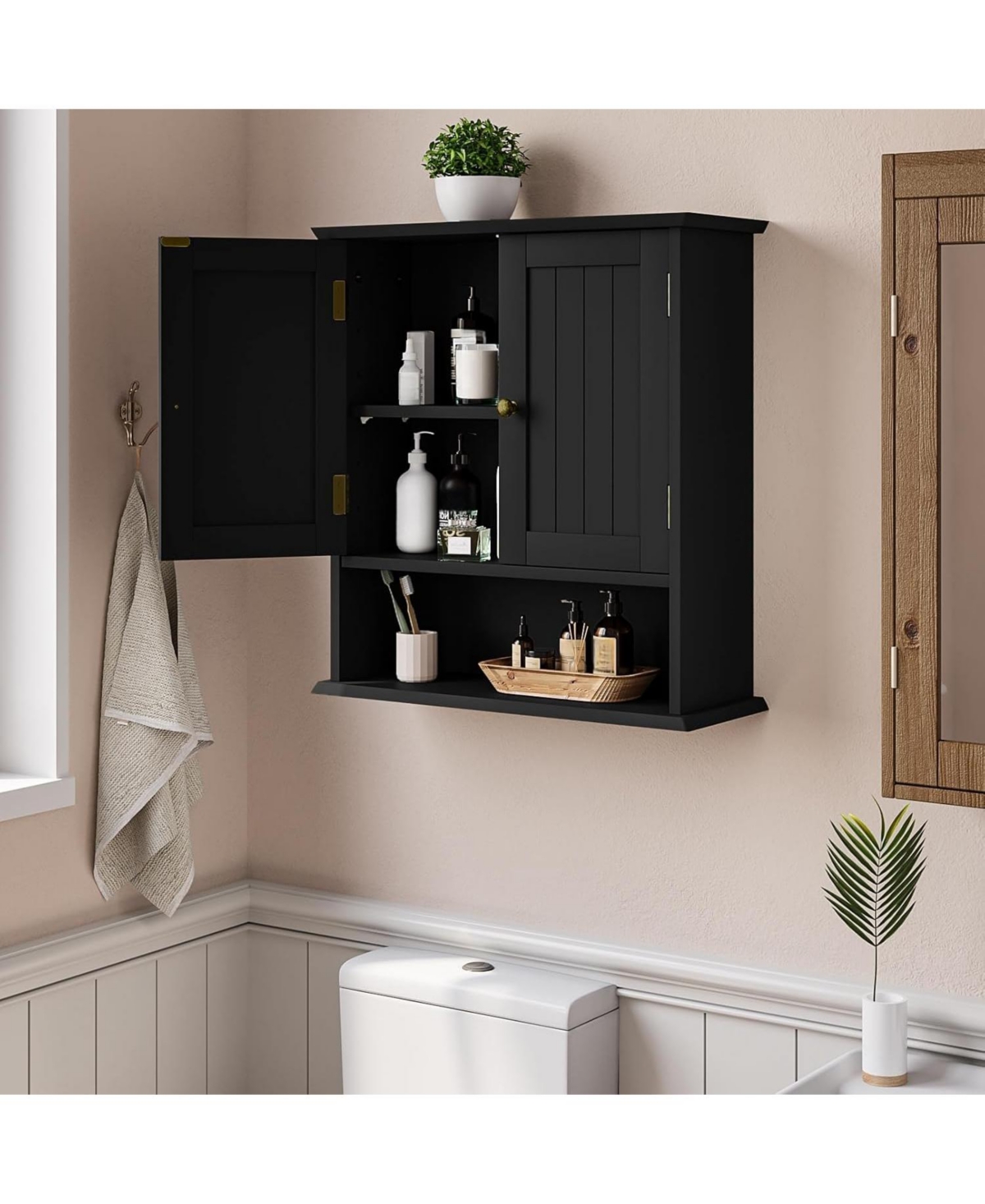 Click here for Vanirror Compact Wall Mounted Medicine Cabinet - B... prices