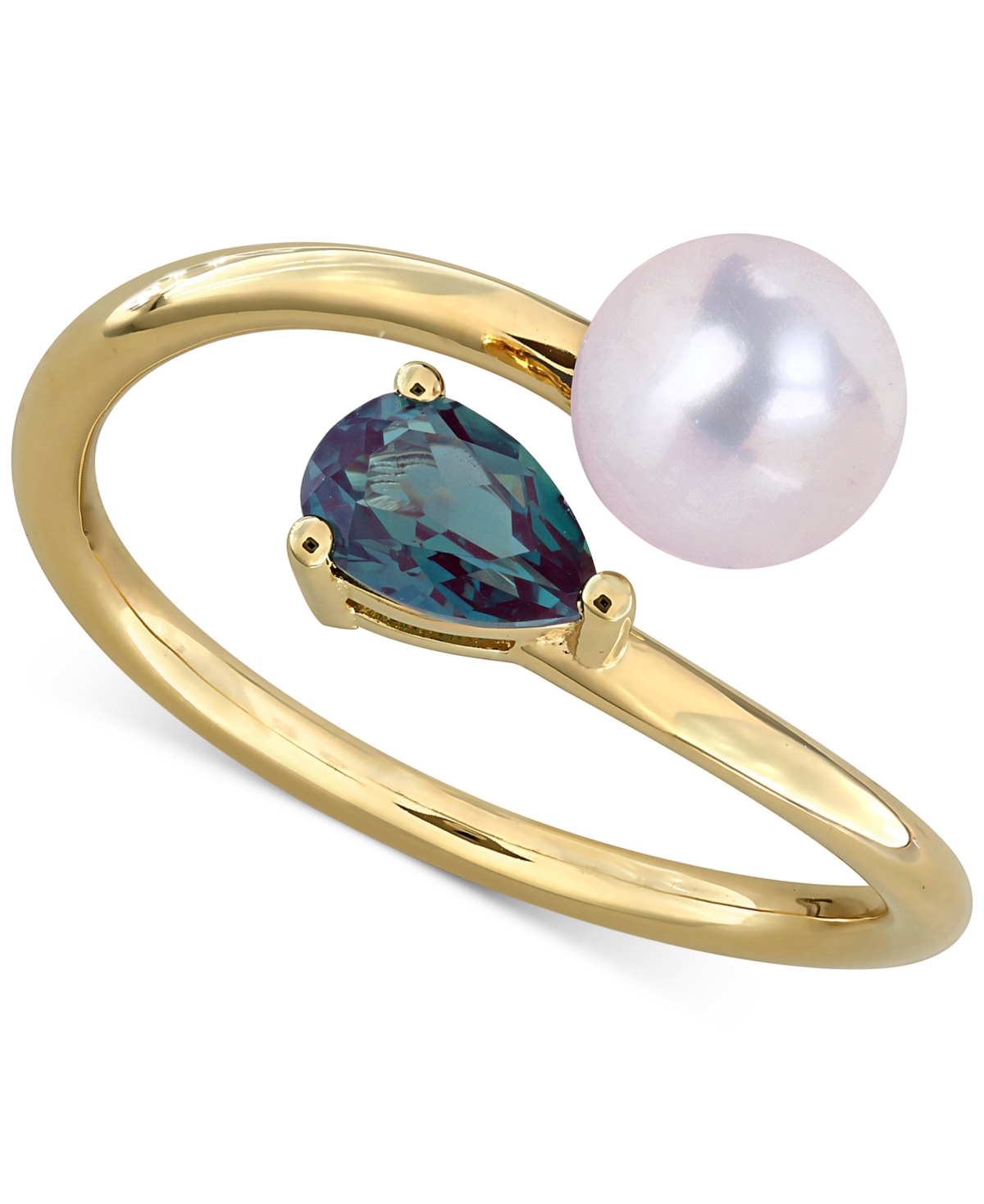 Click here for Cultured Freshwater Pearl & Lab-Created Alexandrit... prices