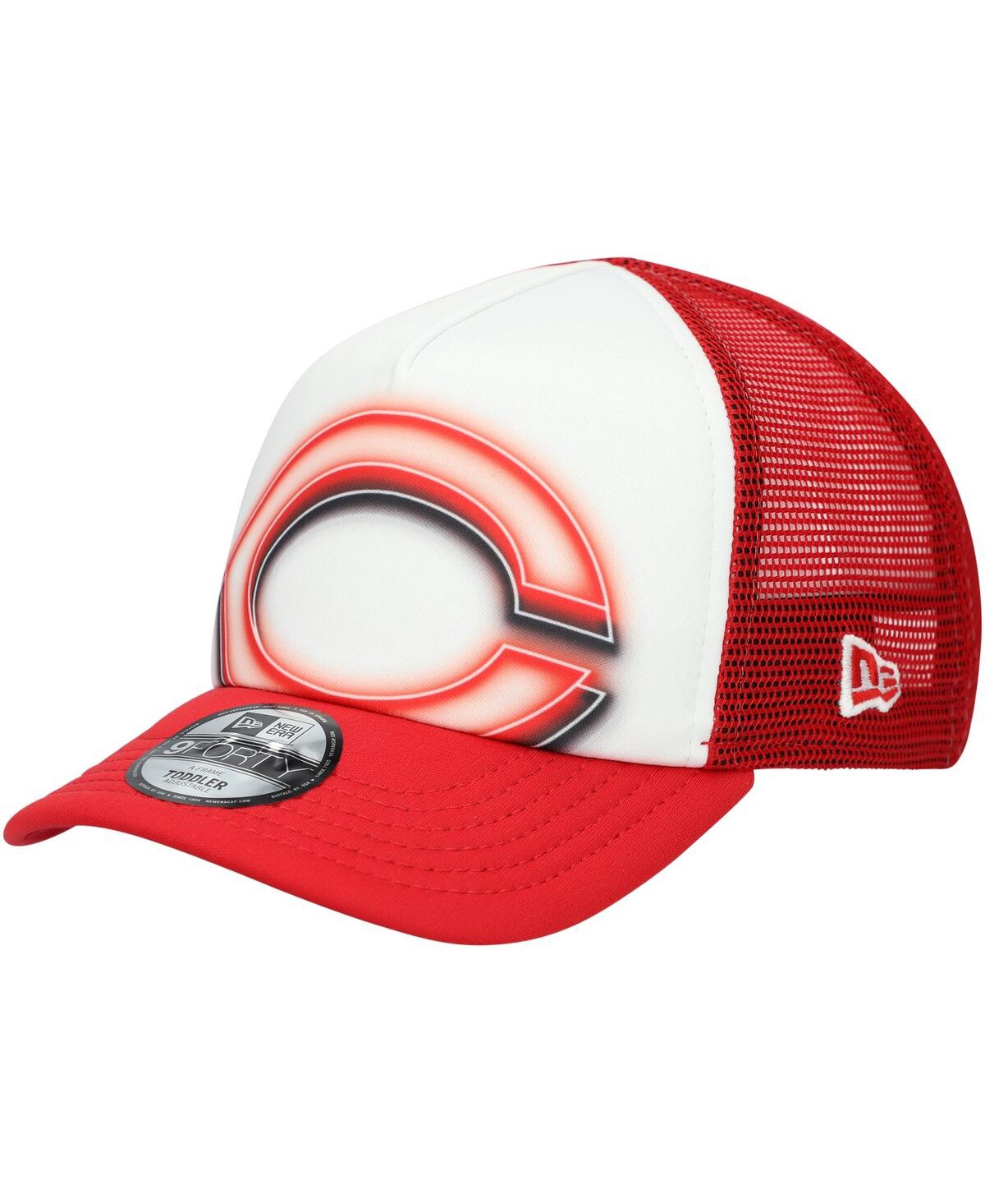 Click here for New Era Toddler White/Red Cincinnati Reds Painted... prices