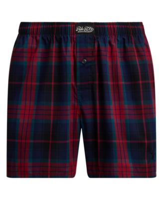 Polo Ralph Lauren Men's Woven Single-Button Fly Boxer Shorts - Macy's