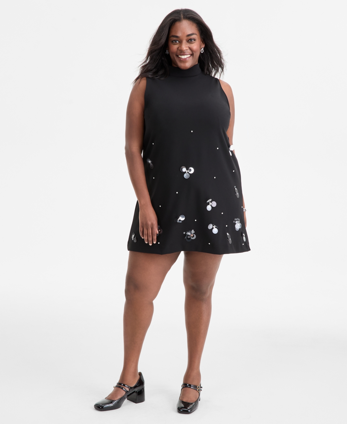 Click here for On 34th Trendy Plus Size Embellished Sleeveless Sh... prices