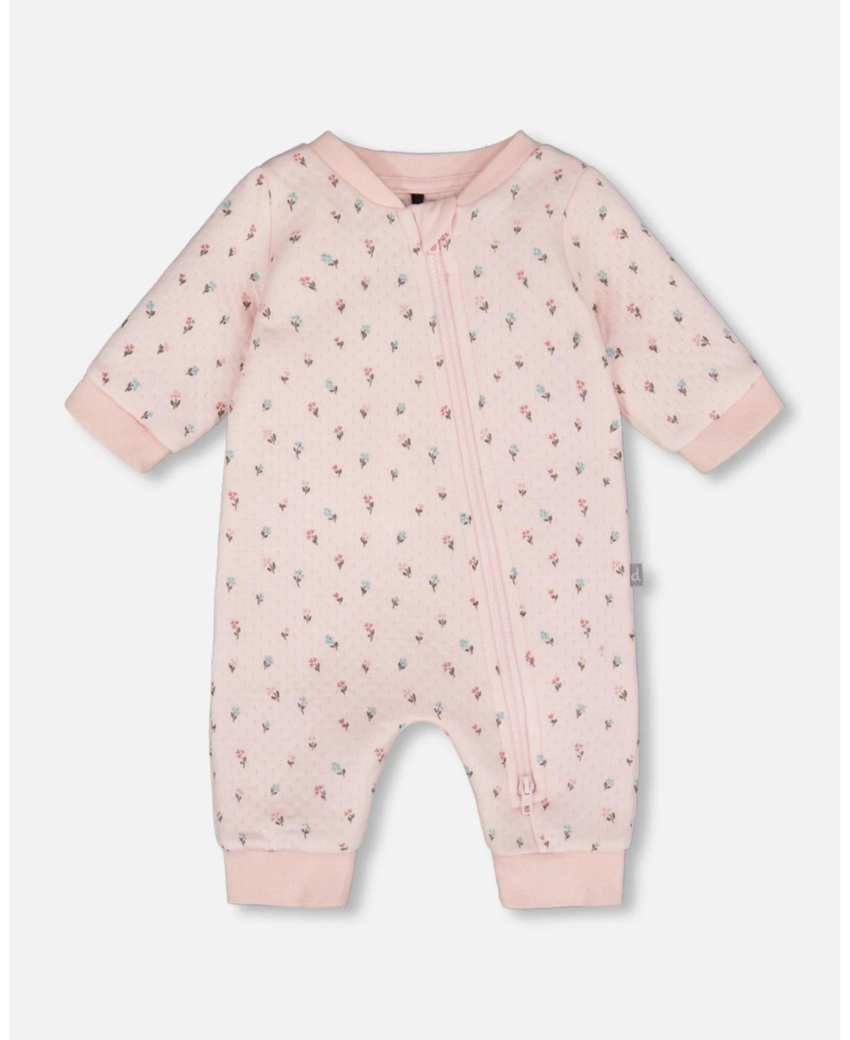 Deux par Deux Baby Girl Cotton One-Piece and Baby Romper Pink Mini Floral - Baby - Pink mini floral