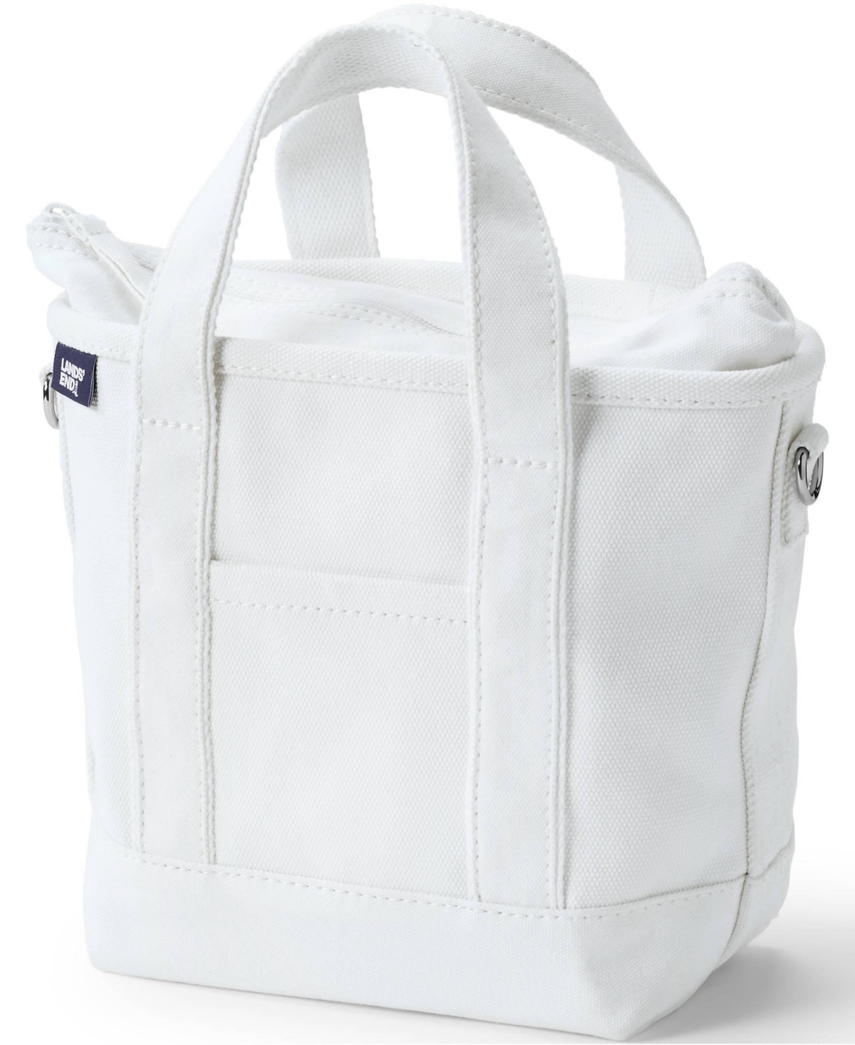 Click here for Lands End Small Solid Color 3 Pocket Zip Top Canva... prices