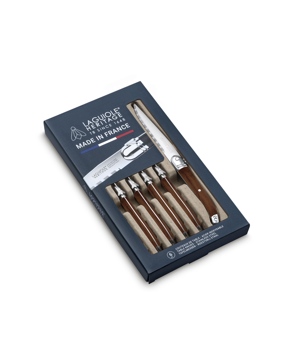 Click here for Laguiole Heritage Stainless Steel 6-Pc. Steak Knif... prices