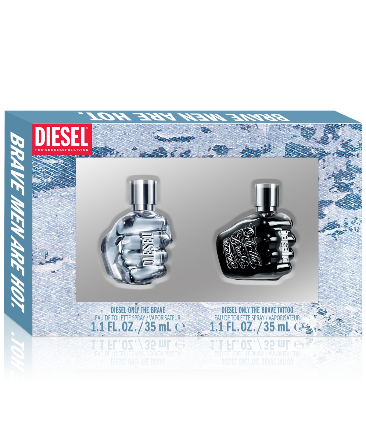 Click here for Diesel Mens 2-Pc. Only The Brave Eau De Toilette G... prices