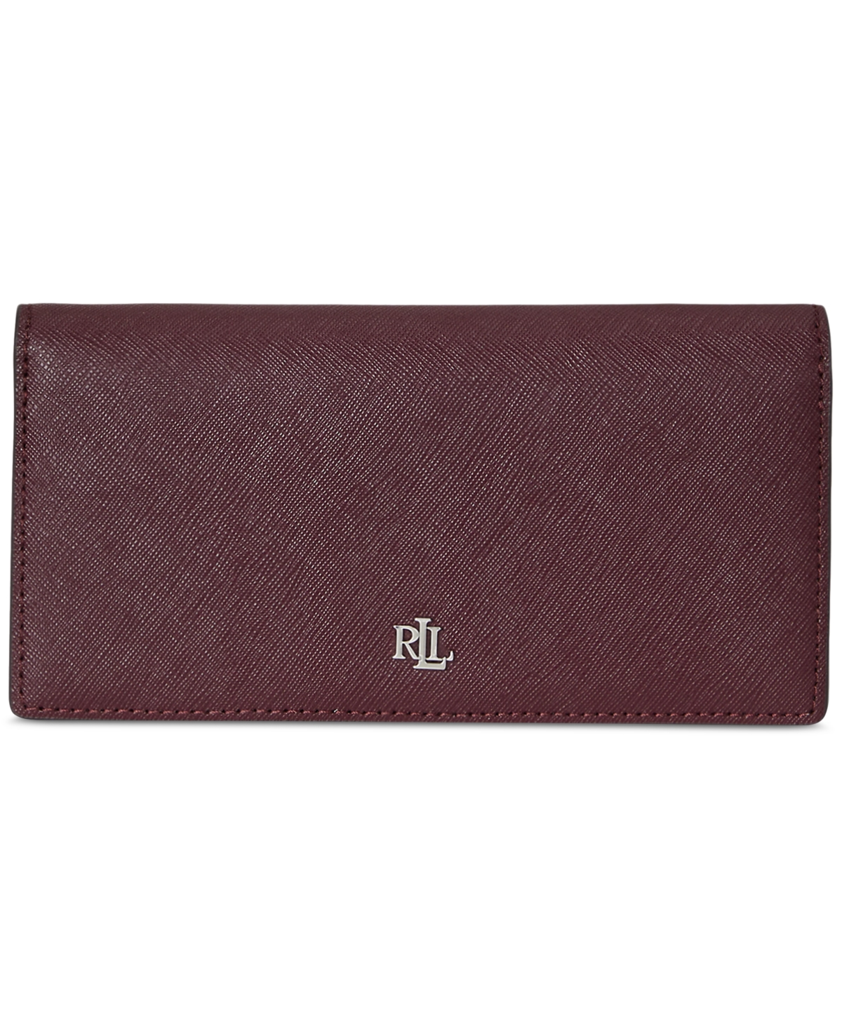 Click here for Lauren Ralph Lauren Crosshatch Leather Slim Snappe... prices