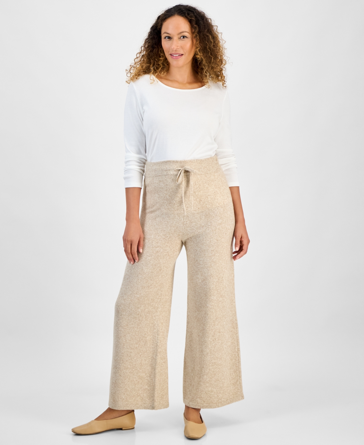 Click here for Style & Co Petite Lux Drawstring Pants  Macys Excl... prices