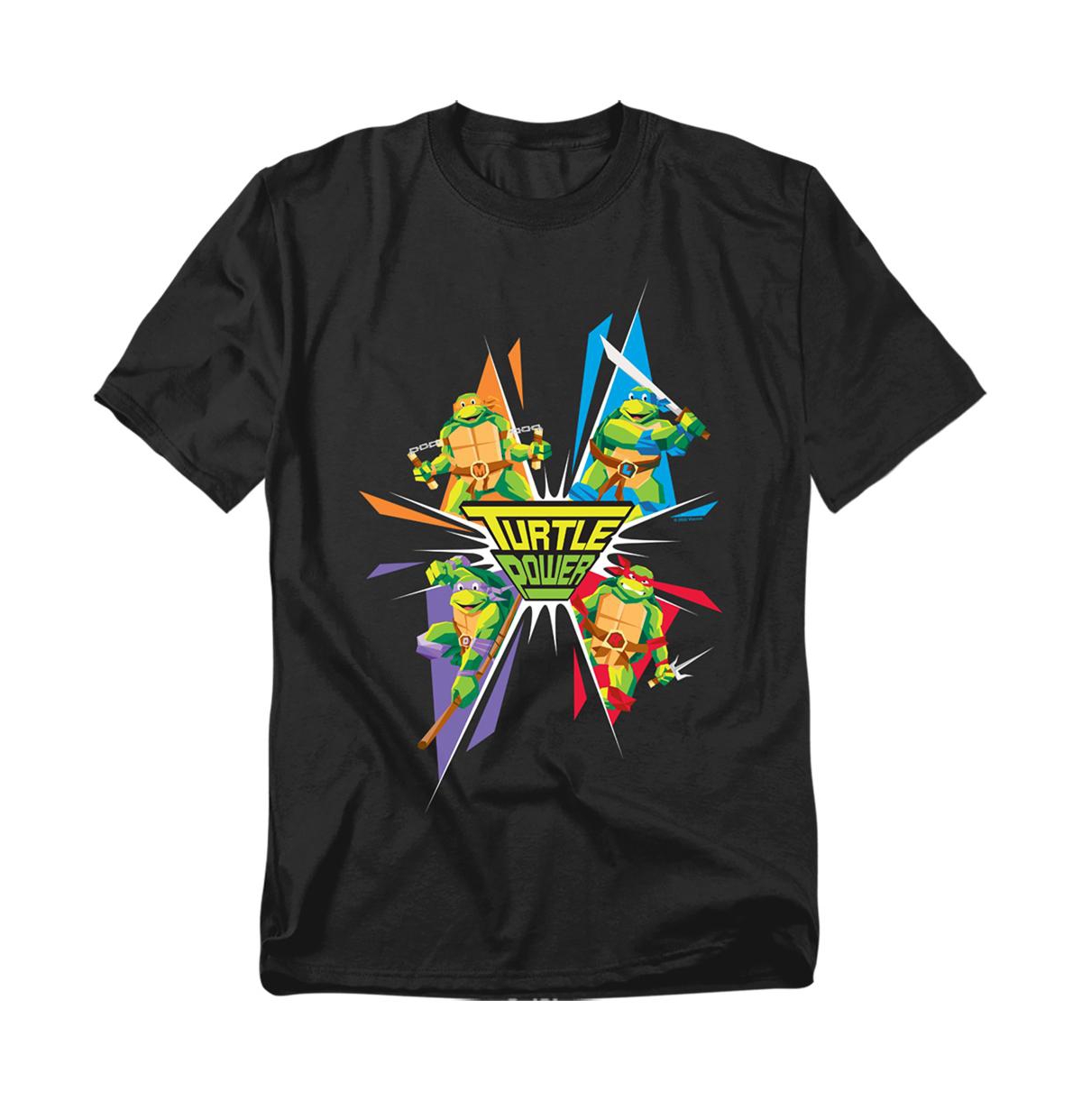 Click here for Logovision Mens Tmnt Turtle Power T-Shirt - Black prices