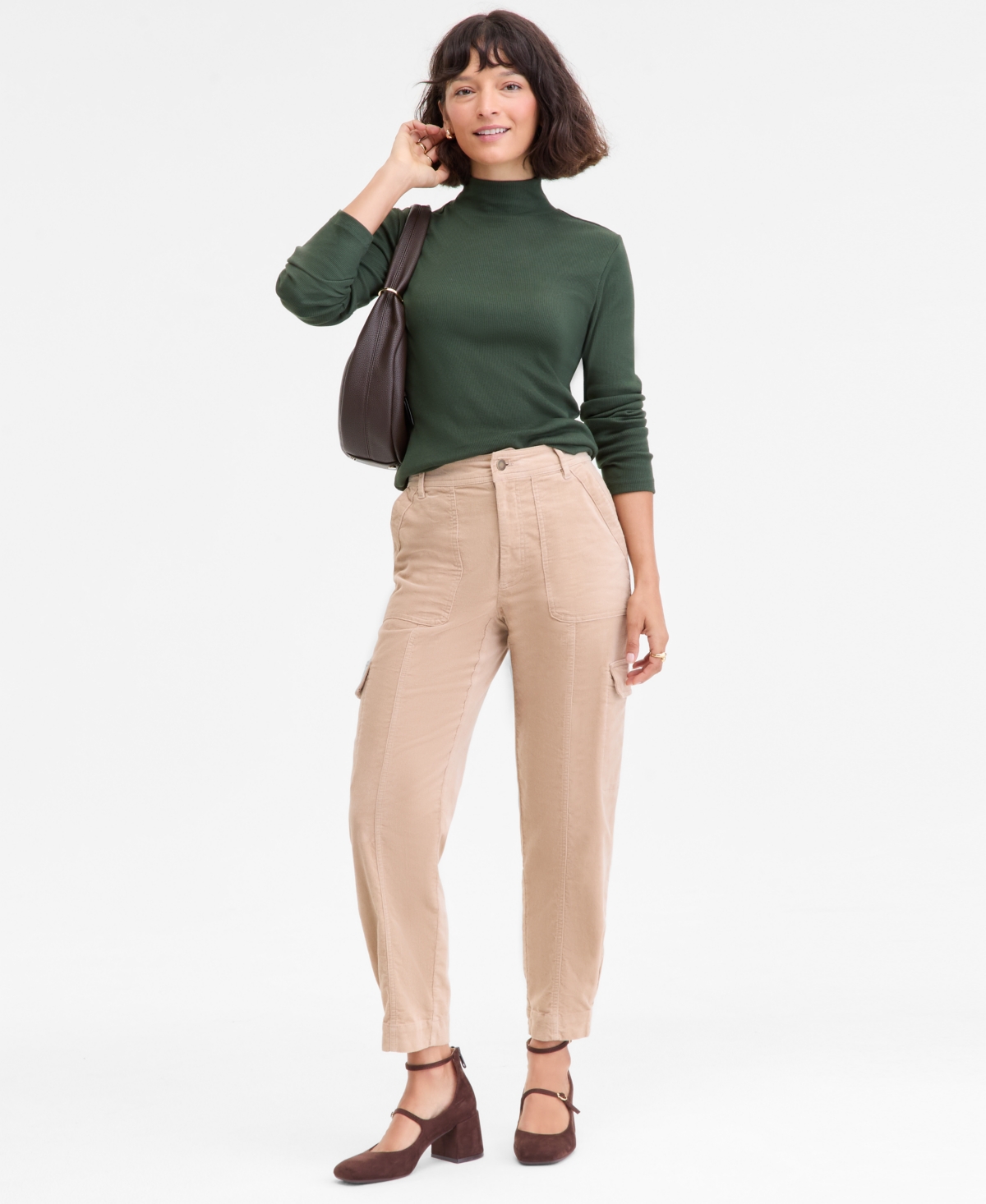 Click here for On 34th Womens Corduroy Cargo Pants  Macys Exclusi... prices