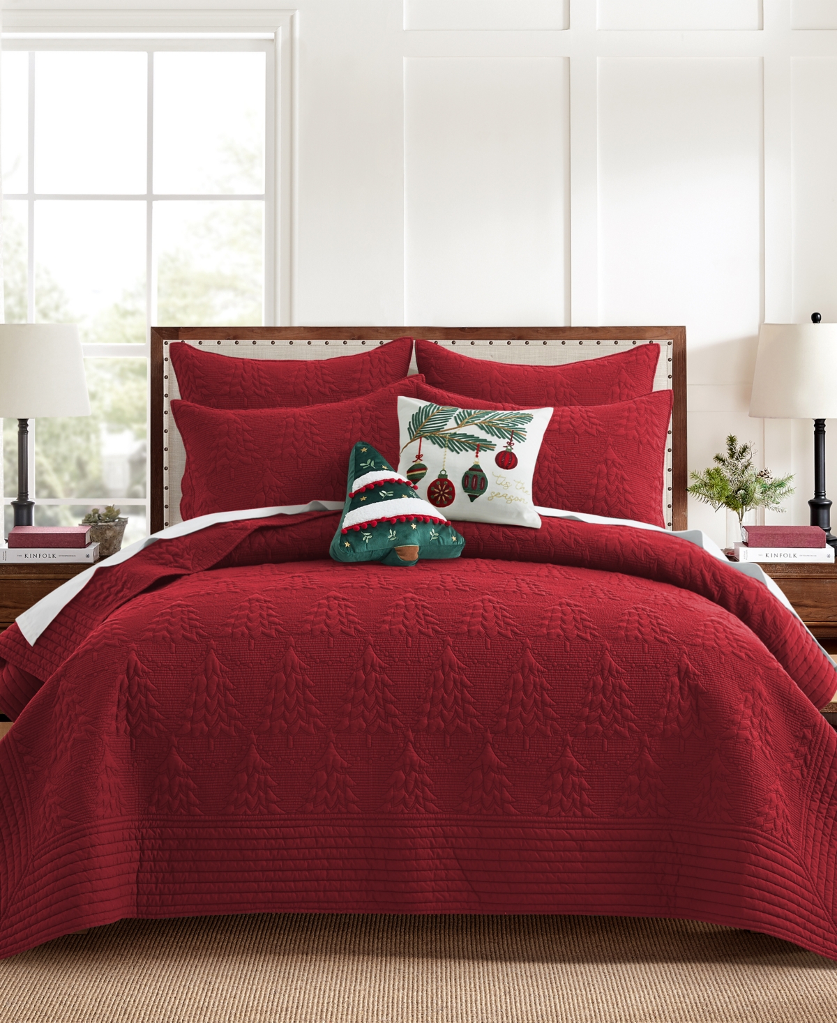 Click here for Levtex O Christmas Tree Stitching 2-Pc. Quilt Set... prices