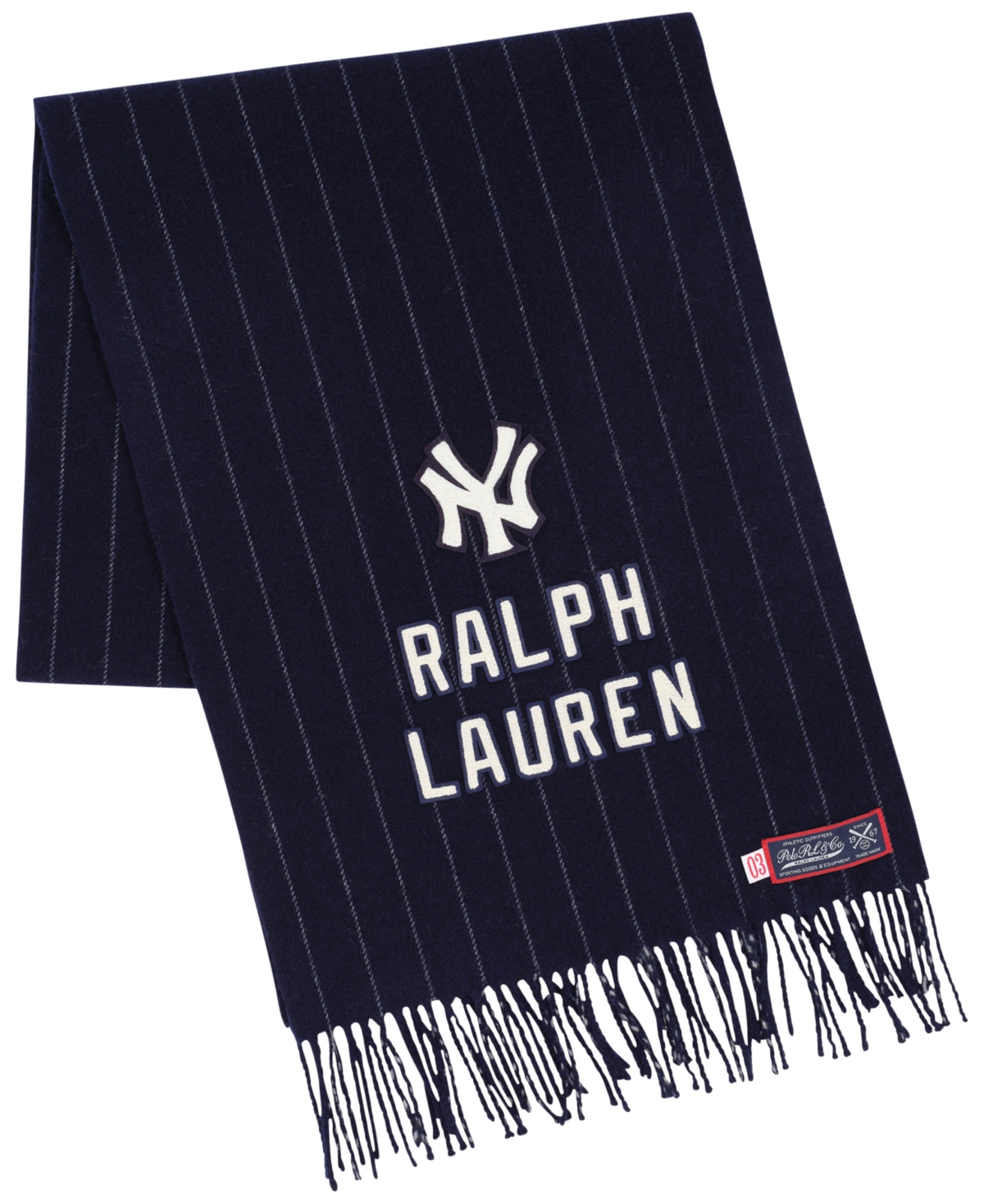 Click here for Polo Ralph Lauren Classic Pinstripe Scarf - Newpor... prices