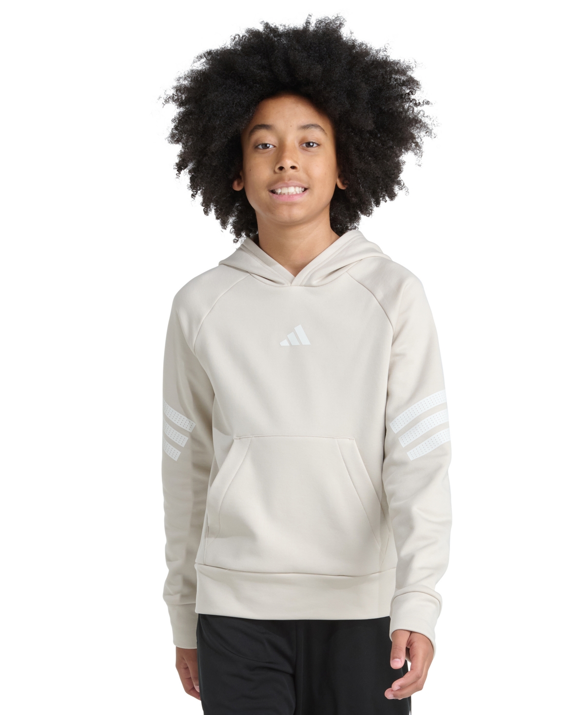 Click here for adidas Big Boys Long Sleeve Pull-On Hoodie Sweatsh... prices