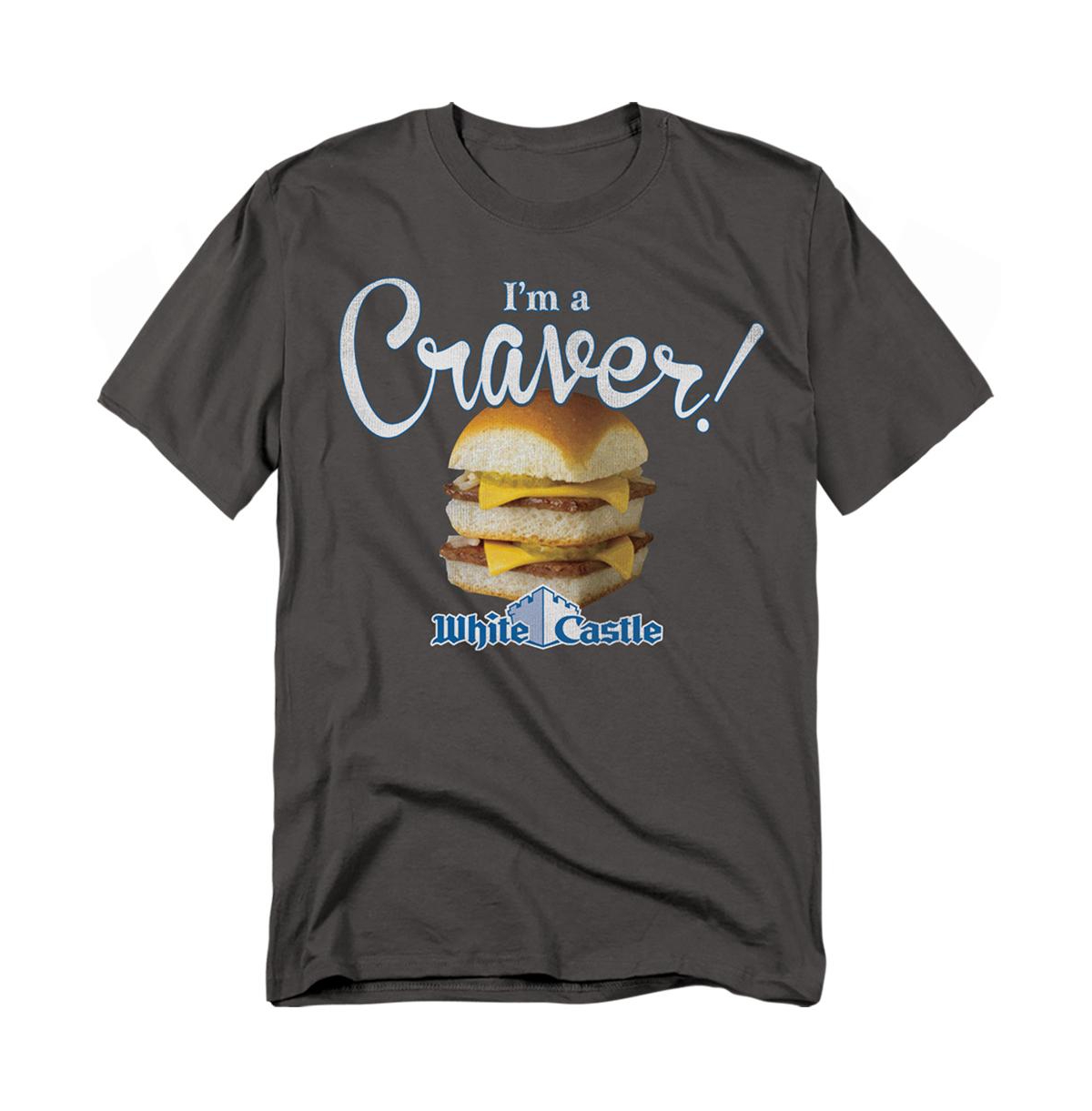 Click here for Logovision Mens White Castle Craver T-Shirt - Char... prices