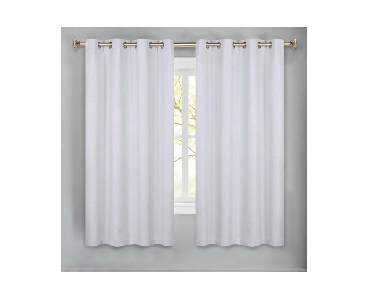 Click here for Superior Nyan Textured 100 Blackout 2 Curtain Pane... prices