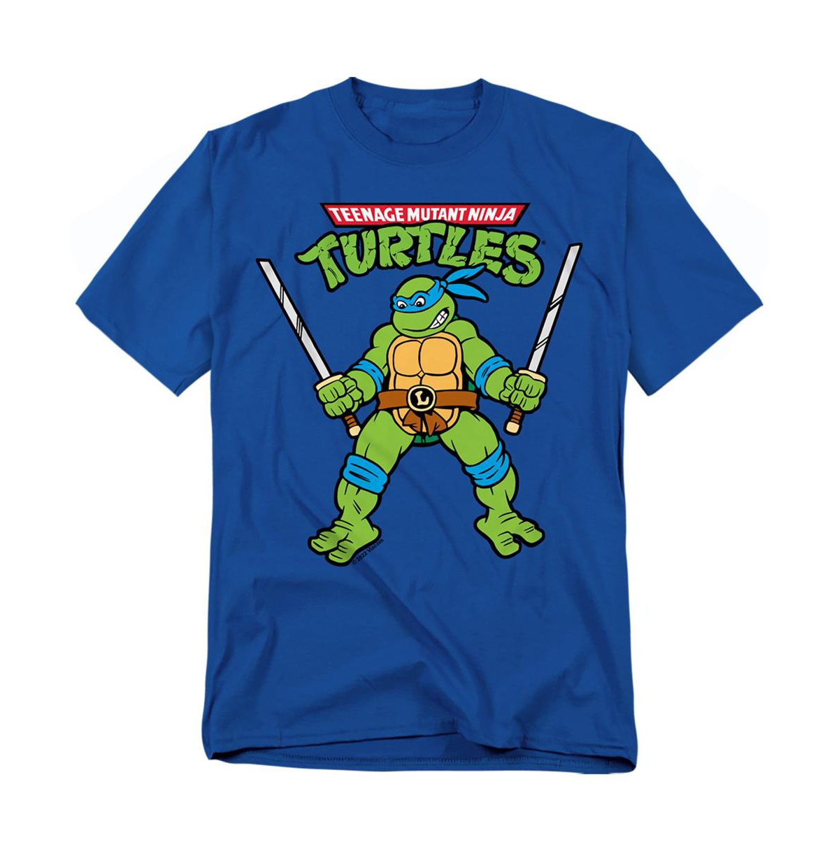 Click here for Logovision Mens Tmnt Retro Leo T-Shirt - Royal blu... prices