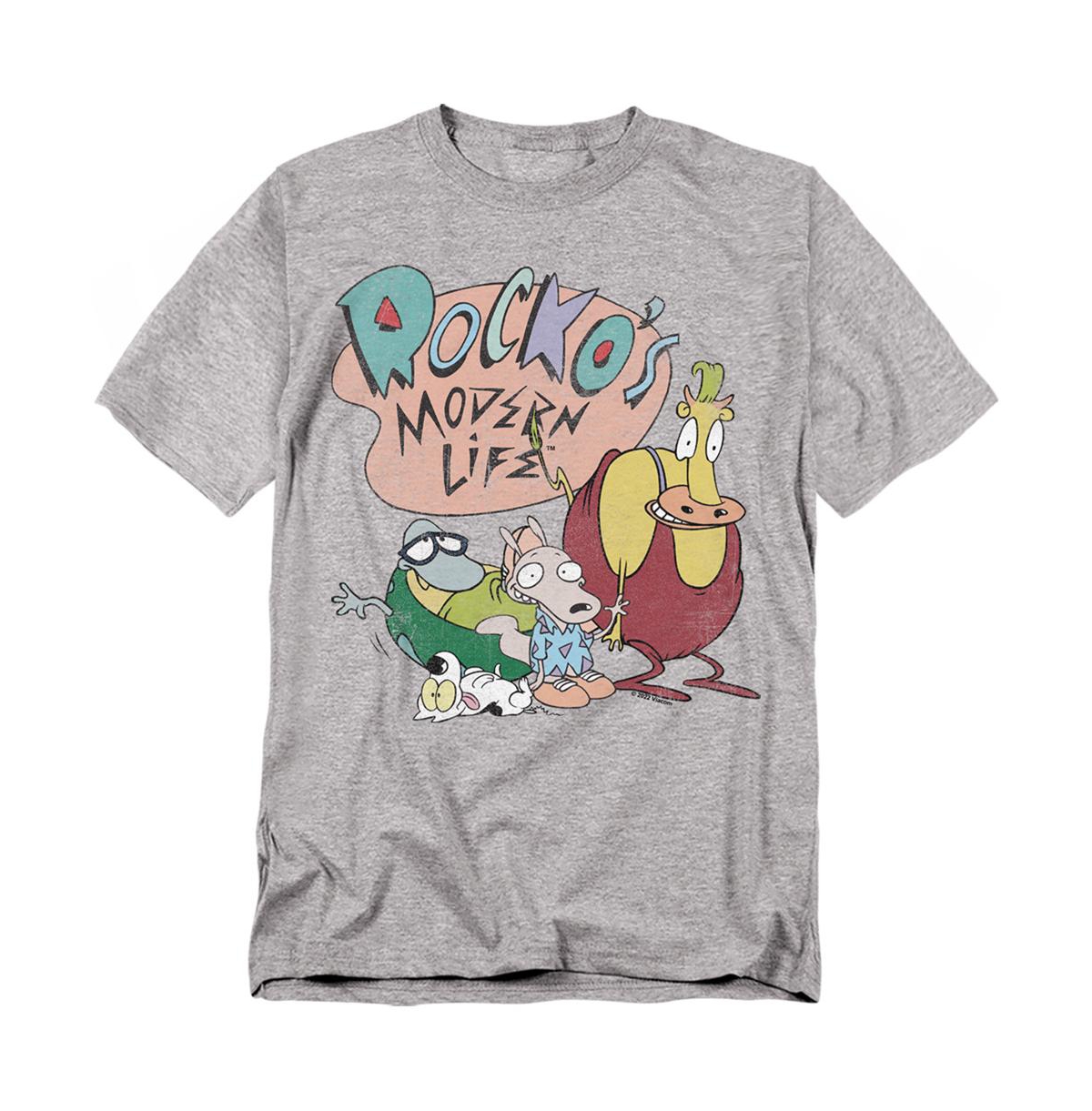 Click here for Logovision Mens Rockos Modern Life Logo Group T-Sh... prices