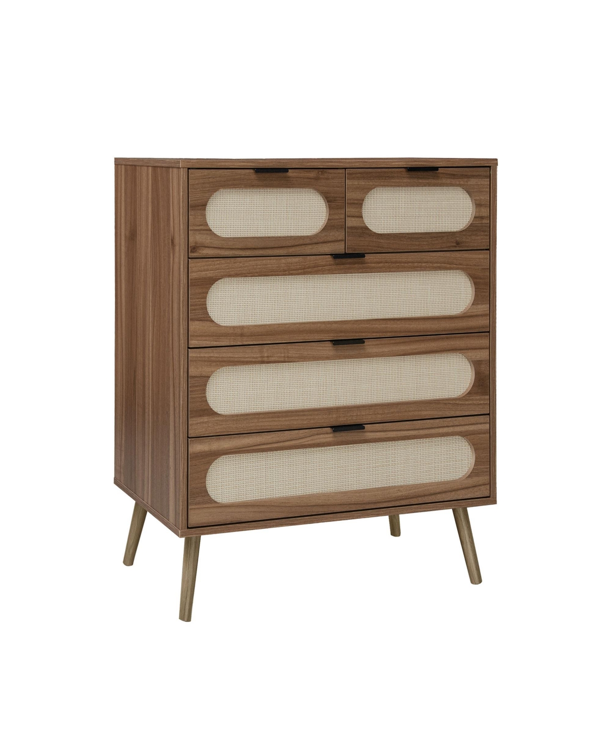Click here for Casainc Accent Storage Cabinet with 5 Drawer - Wal... prices