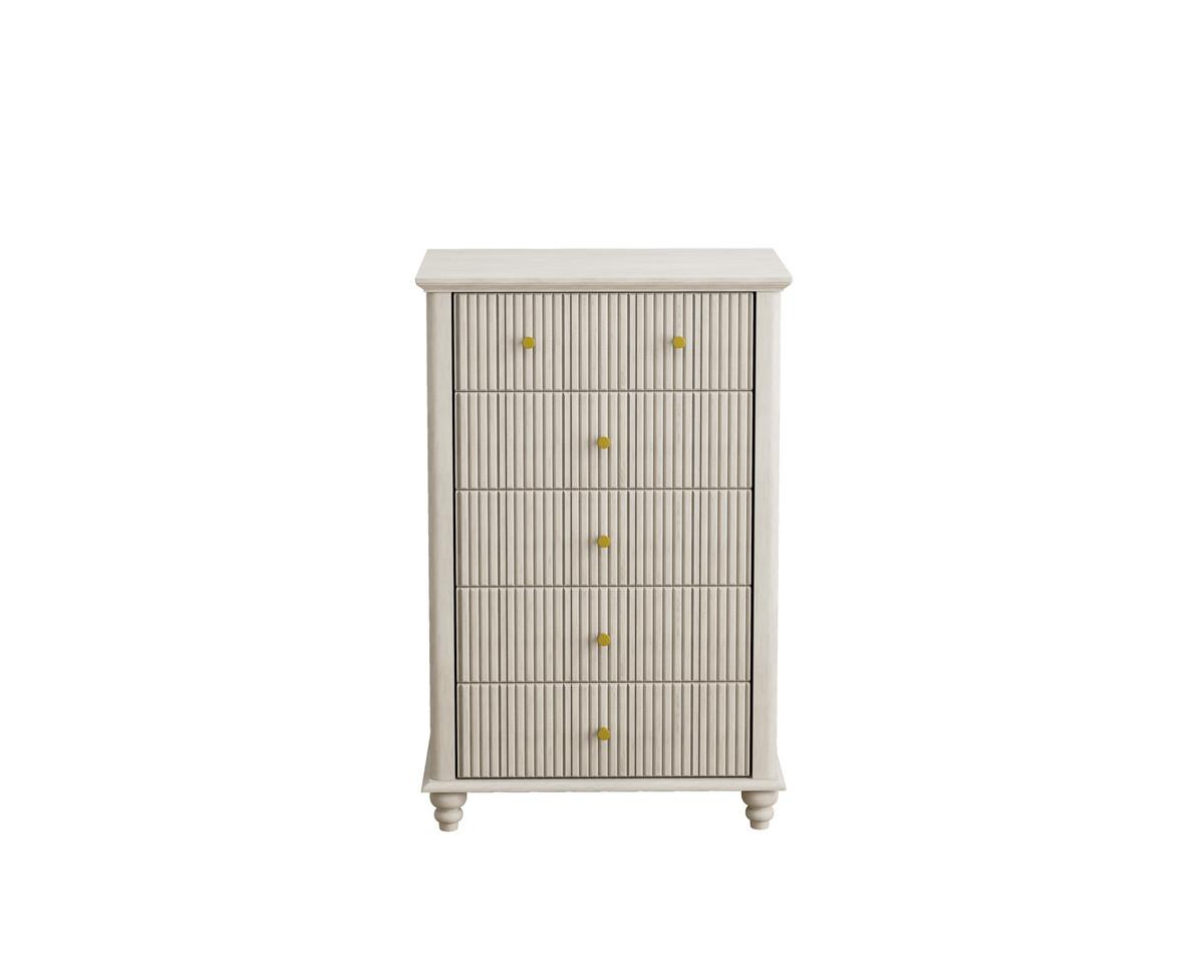 Click here for Casainc 45 Tall Modern Storage Cabinet with Fluted... prices