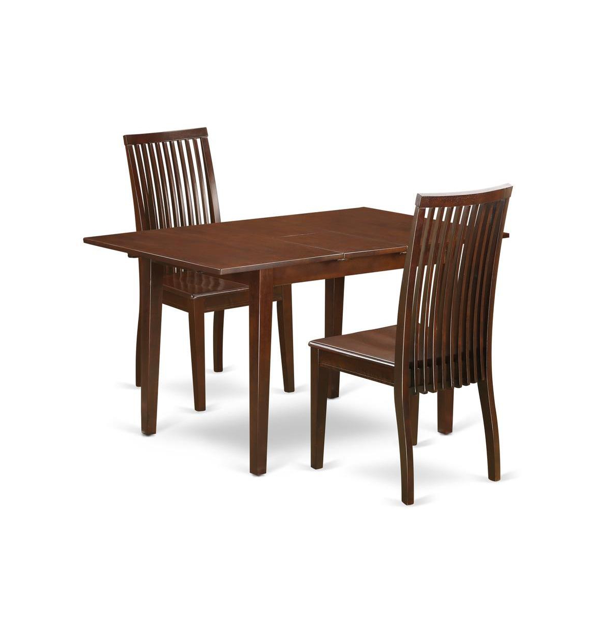 Click here for East West Furniture Dining Room Set Mahogany - Mah... prices