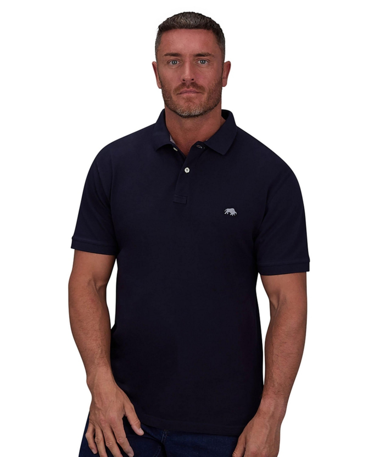 Click here for Raging Bull Mens Organic Polo - Navy prices