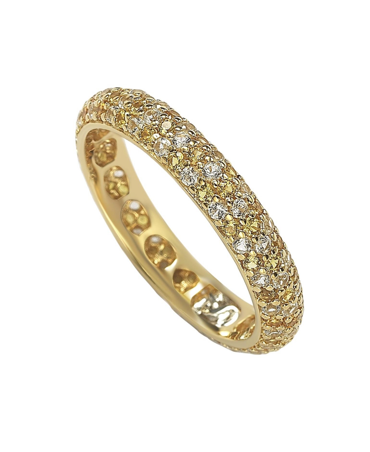 Click here for Suzy Levian Sterling Silver Sapphire & Created Whi... prices